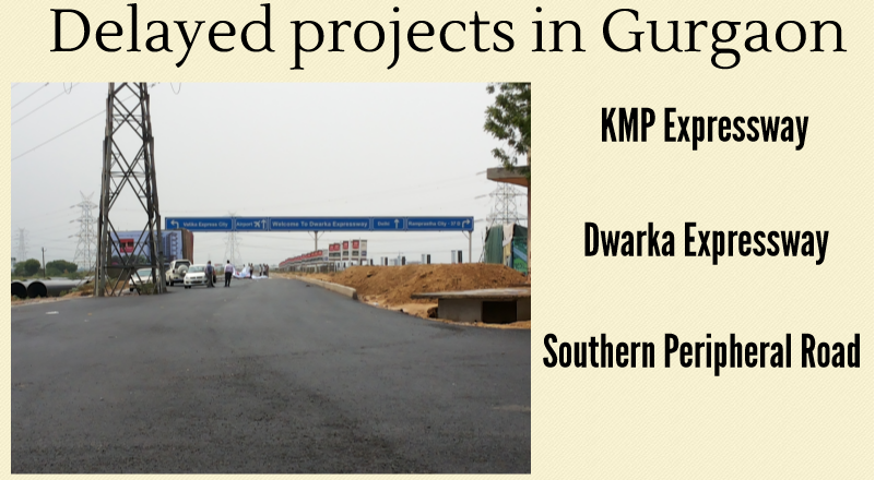 Slow pace of infrastructure development hits Gurgaon real estate