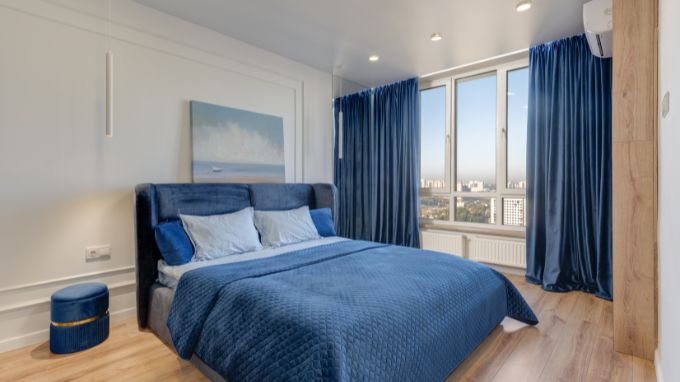 Trending Blue Two-Colour combinations for Bedroom Décor