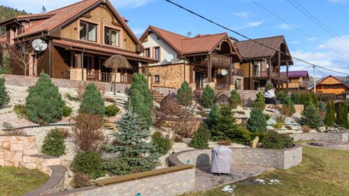 30+ Village Single Floor Home Front Design Trending in 2024