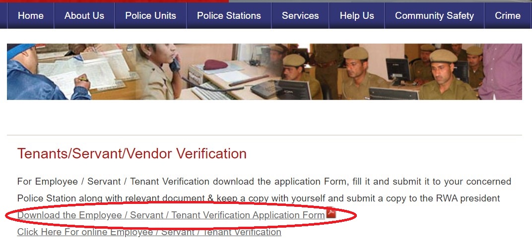 Police Verification in Gurgaon for Tenants: How to apply online