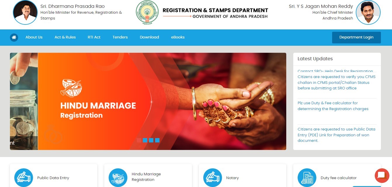 Property registration process in Visakhapatnam