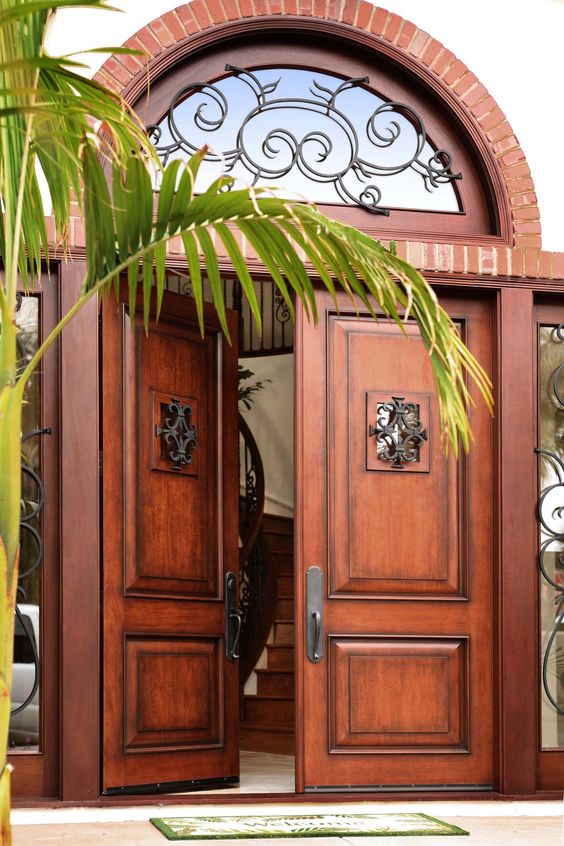 40+ Main Door Design Ideas for iron, wooden, glass doors