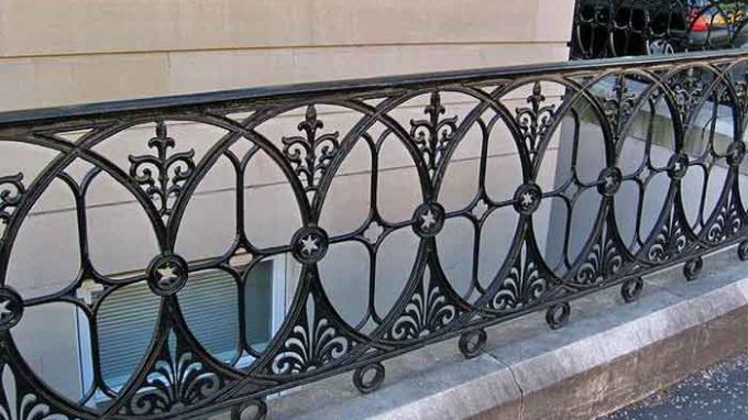 Trending steel railing designs for balcony, stairs and house front in 2024