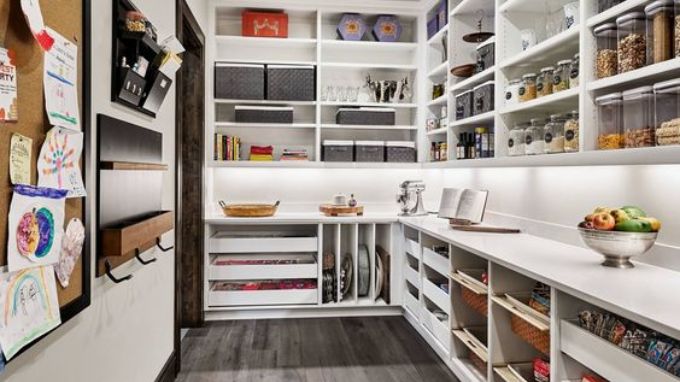 Kitchen Pantry Design: 100+ Ideas on Design, Layout, Lighting, Placement