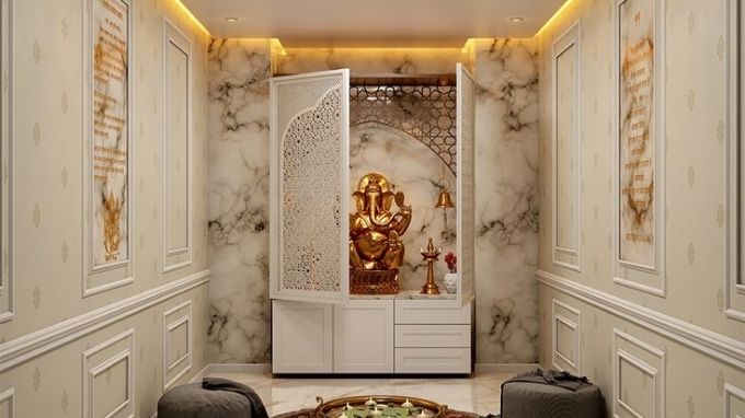Pooja Room Designs: 50+ Trending Ideas to make your Pooja Room Serene ...