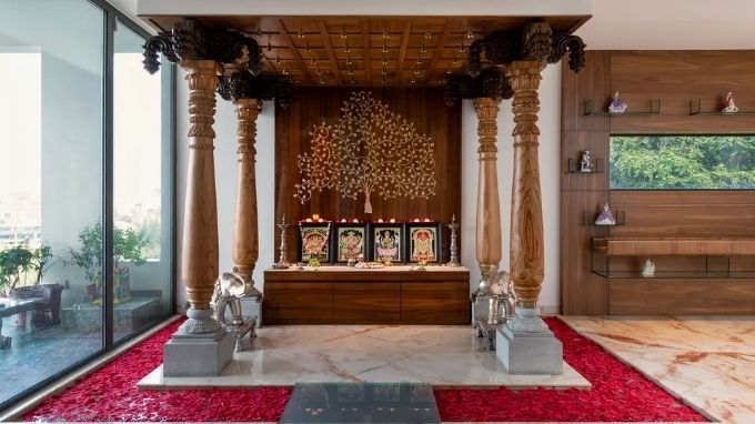 Hindu Prayer Room Of Design
