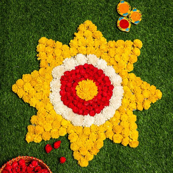 35+ Pookalam Designs For Onam 2023: Traditional and Simple Designs with ...