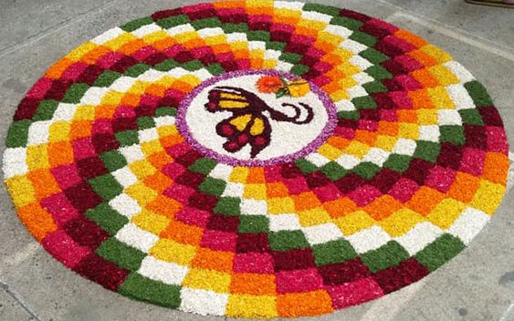 35+ Pookalam Designs For Onam 2023: Traditional and Simple Designs with ...
