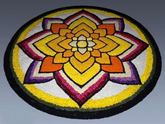 35+ Pookalam Designs For Onam 2023: Traditional and Simple Designs with ...