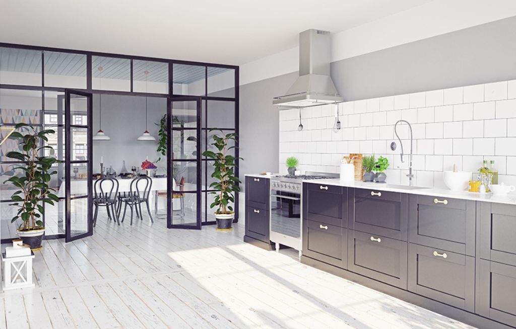35+ Kitchen Partition Designs Between Living Dining To Check out in 2024
