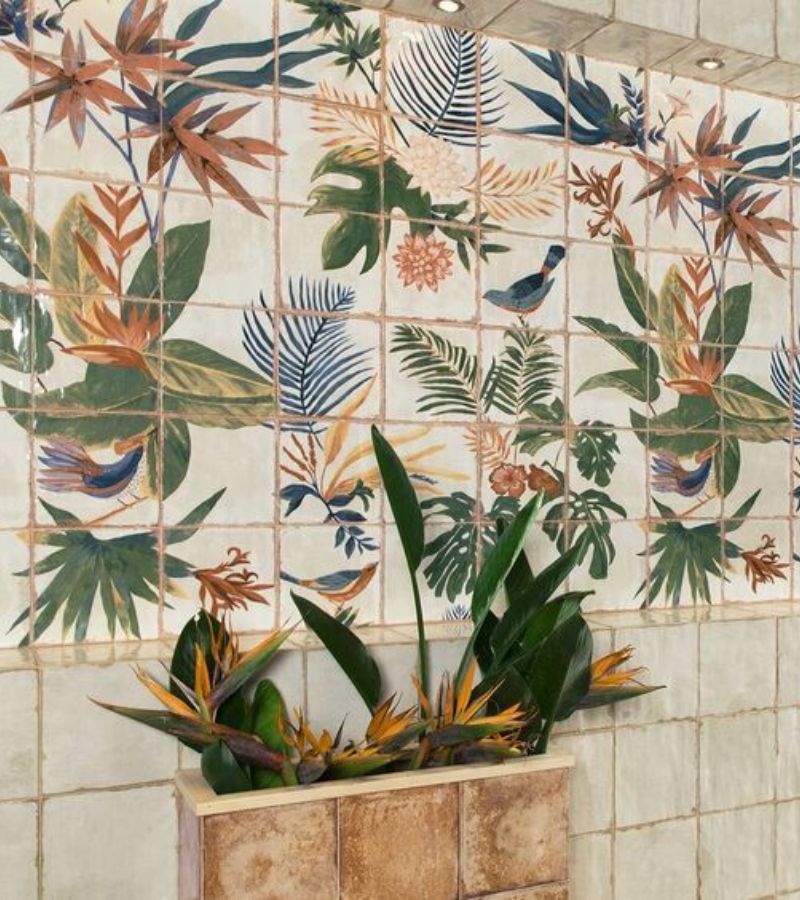30+ Modern Front Wall Tiles Design: Styles, Types, Colours & More