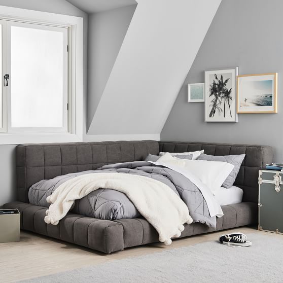 30+ Corner Bed Design: Single & Double Bed, Pros & Cons