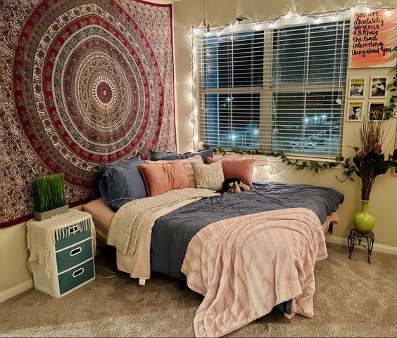 30+ Corner Bed Design: Single & Double Bed, Pros & Cons