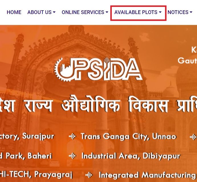 UPSIDC: List of Available Vacant Plots & Industrial Areas, Plot Booking ...