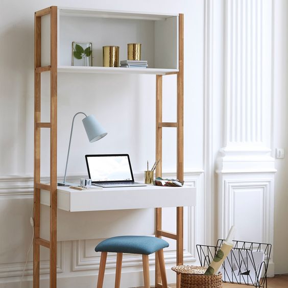 35+ Study Table with Bookshelf: Designs for Adults & Kids