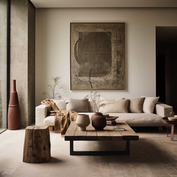 25+ Wabi-sabi Decor Ideas for Living Room, Bedroom & More