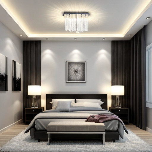 30+ Bedroom Ceiling Lights Ideas to make your room look elegant
