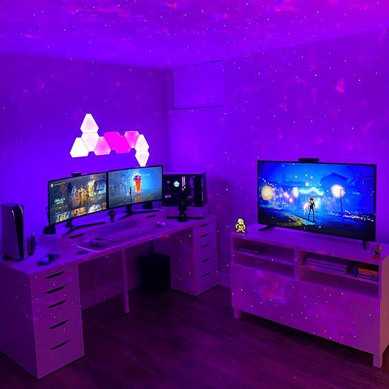 45+ Gaming Room Designs: Ideas for Set-up, Lights & More