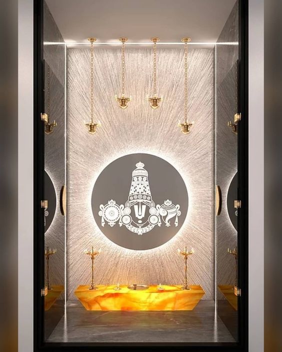 20 Modern Home Temple Designs: Ideas with Wood, Door & More