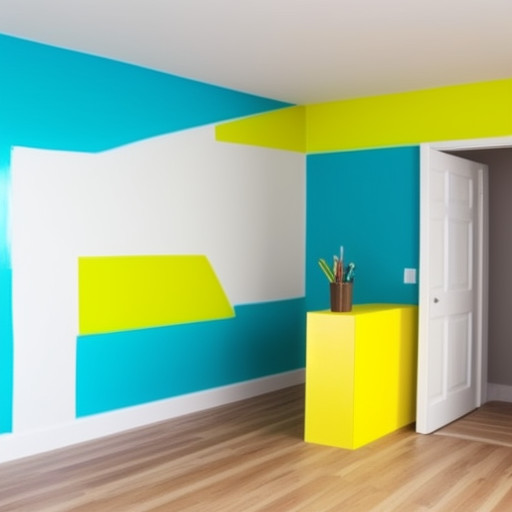 30 Wall Paint Design Ideas with Tape: Types, Techniques & Tips