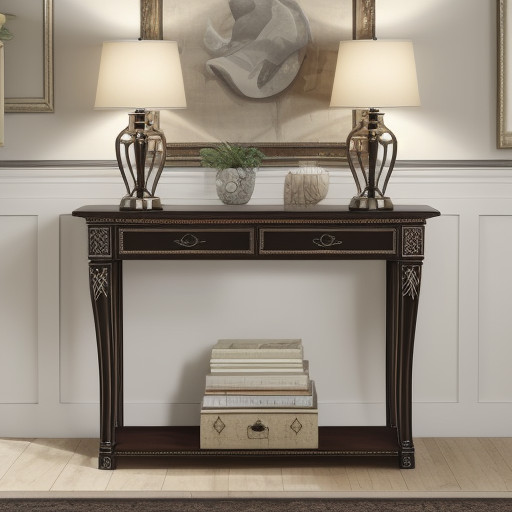 20 Console Table Designs: Ideas with Mirror, Drawers