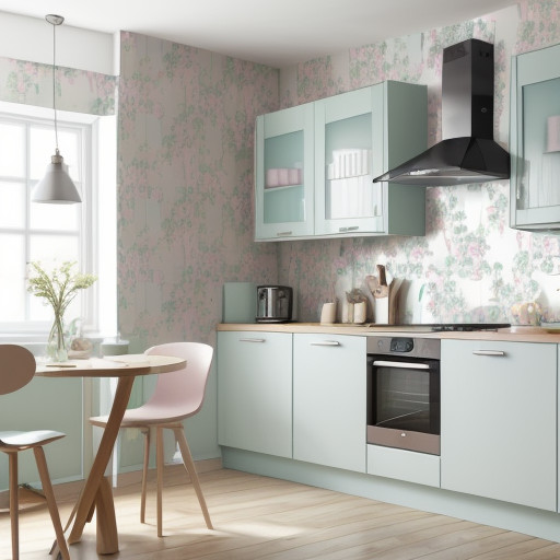 45+ Kitchen Wallpaper Designs: Trends, Colour Themes & More