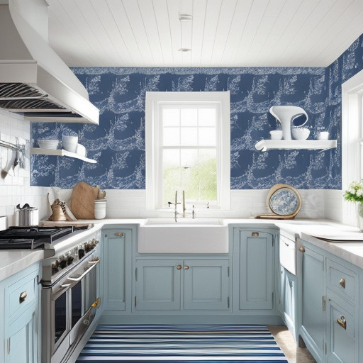45+ Kitchen Wallpaper Designs: Trends, Colour Themes & More