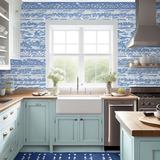 45+ Kitchen Wallpaper Designs: Trends, Colour Themes & More