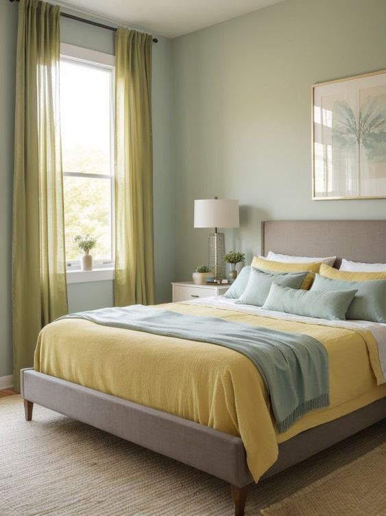 15+ Mustard Yellow Colour Combinations: Ideas for Bedroom, Wall