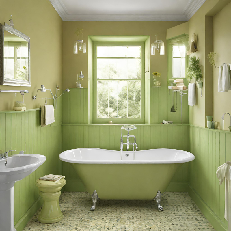 35+ Pista Green Colour Combination: Ideas for Bedroom, Balcony