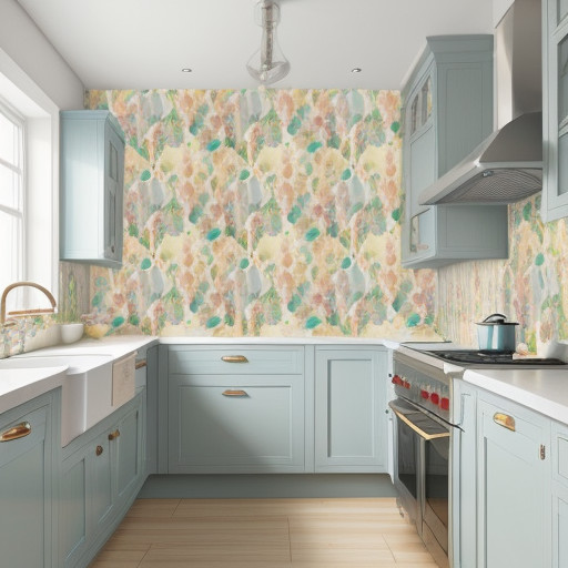45+ Kitchen Wallpaper Designs: Trends, Colour Themes & More