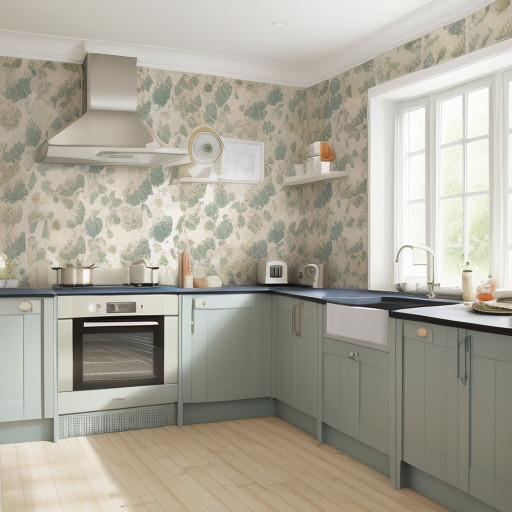 45+ Kitchen Wallpaper Designs: Trends, Colour Themes & More