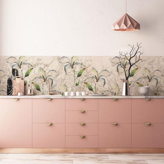 45+ Kitchen Wallpaper Designs: Trends, Colour Themes & More