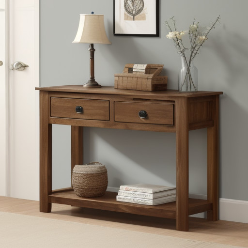 20 Console Table Designs: Ideas with Mirror, Drawers