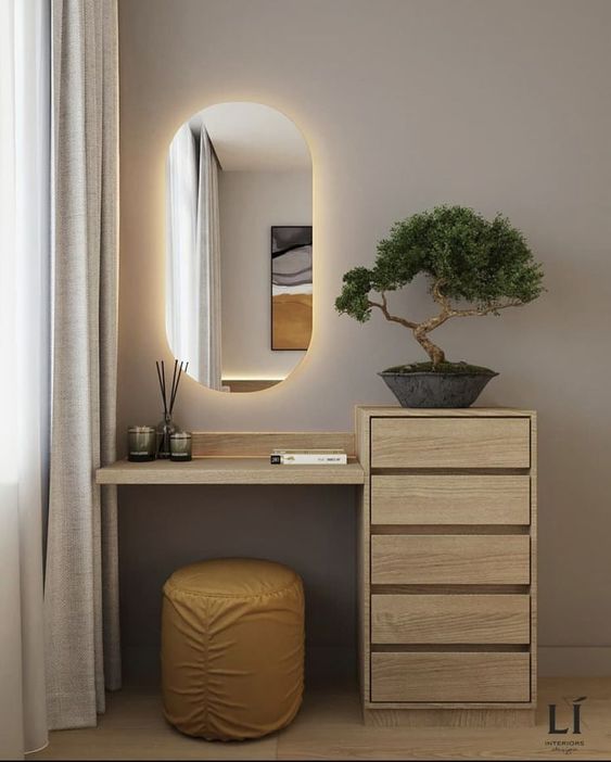 35+ Dressing Table Light Ideas: Strip Lights, Batten Lights