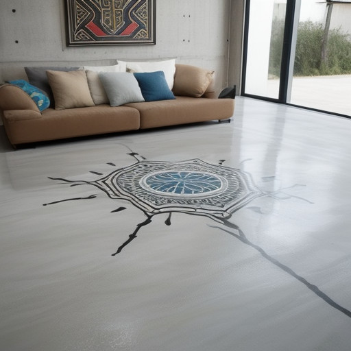 Concrete flooring: Types, Ideas, Use, Pros & Cons