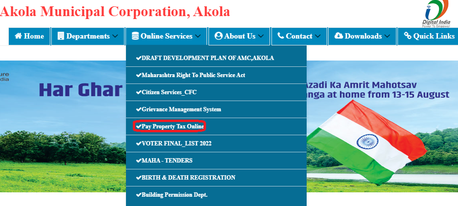 Property Tax Akola: Online Payment Process