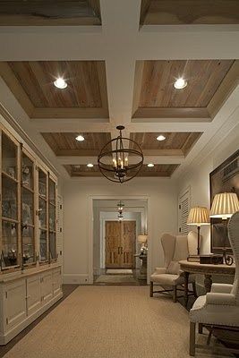 15+ Coffered Ceiling Designs: Ideas for Kitchen, Low Ceiling