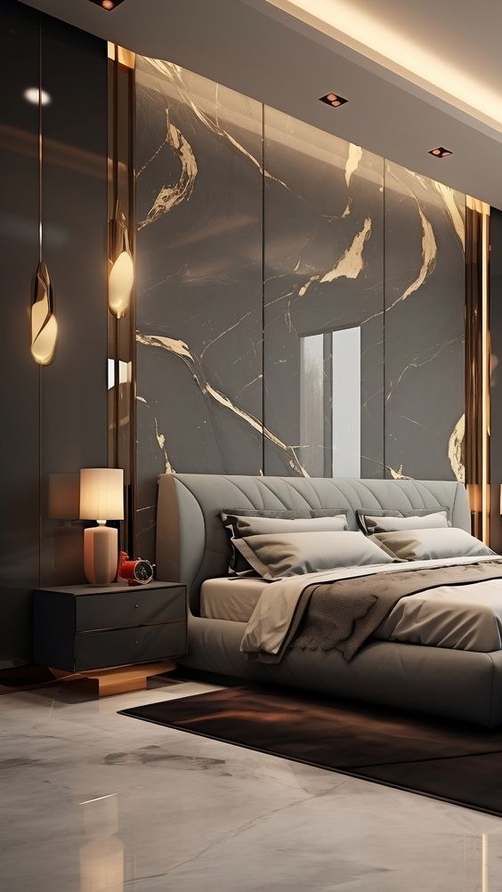40+ Luxury Bedroom Designs: Ideas for Colours, Lighting, Wall art